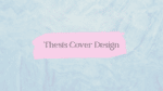 How To Choose A Color For Your Thesis Cover Design