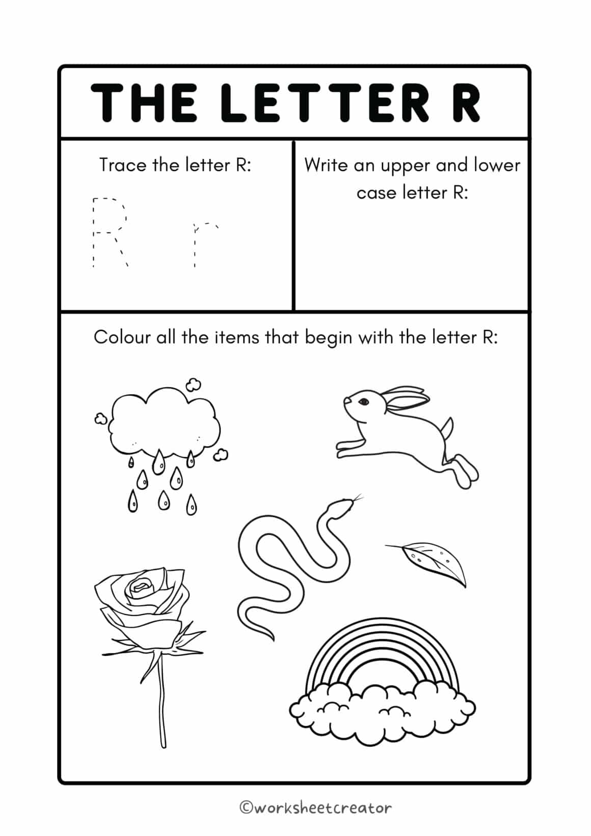 A To Z Letter Tracing Worksheets Pdf Free Download