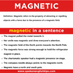50 Best Examples Of Magnetic In A Sentence