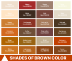 250+ Colour Shades With Names & Code
